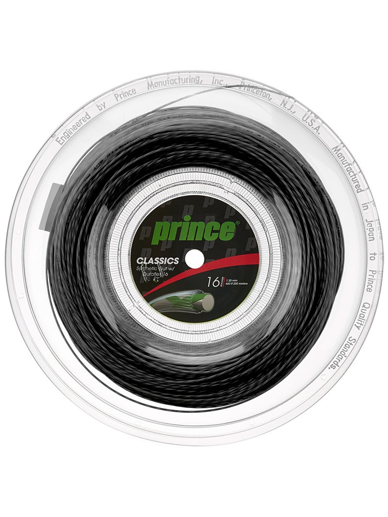 Prince Synthetic Gut 16/1.30 Duraflex String Reel-200m | Tennis Only