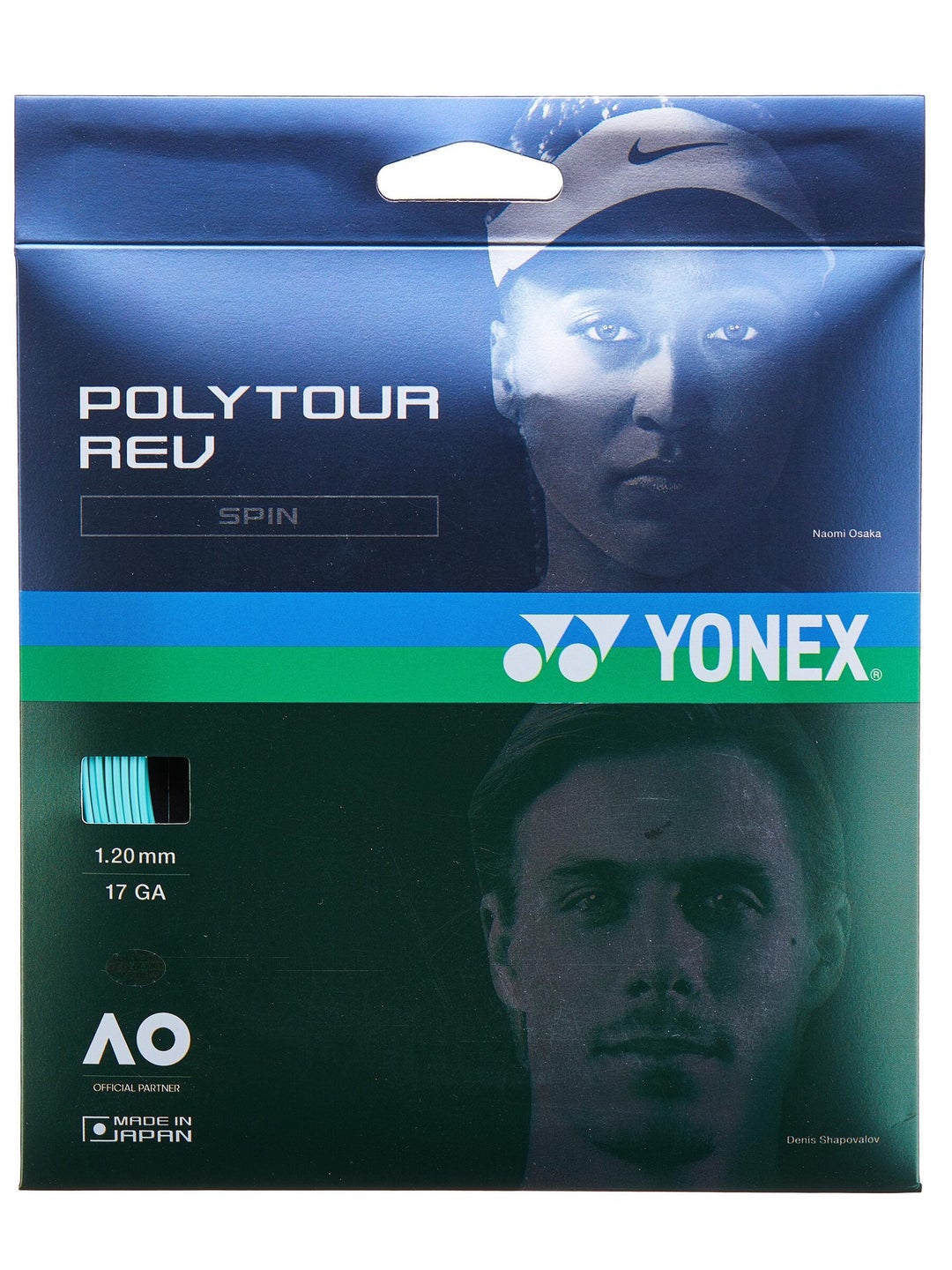 Yonex Poly Tour REV 1.20 17 String Set Mint | Tennis Only