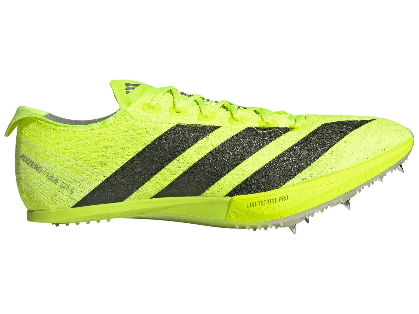 adidas adizero Prime SP 3 Strung Spikes Men's Lemon/Blk | Tennis Only