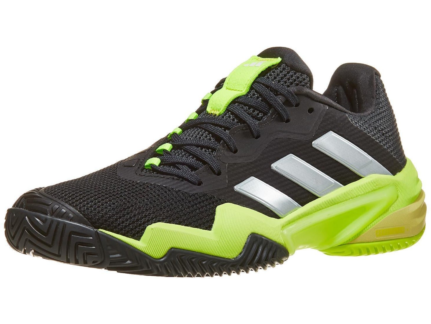 adidas Barricade 13 Black/Lucid Lemon Men's Shoe | Tennis Only