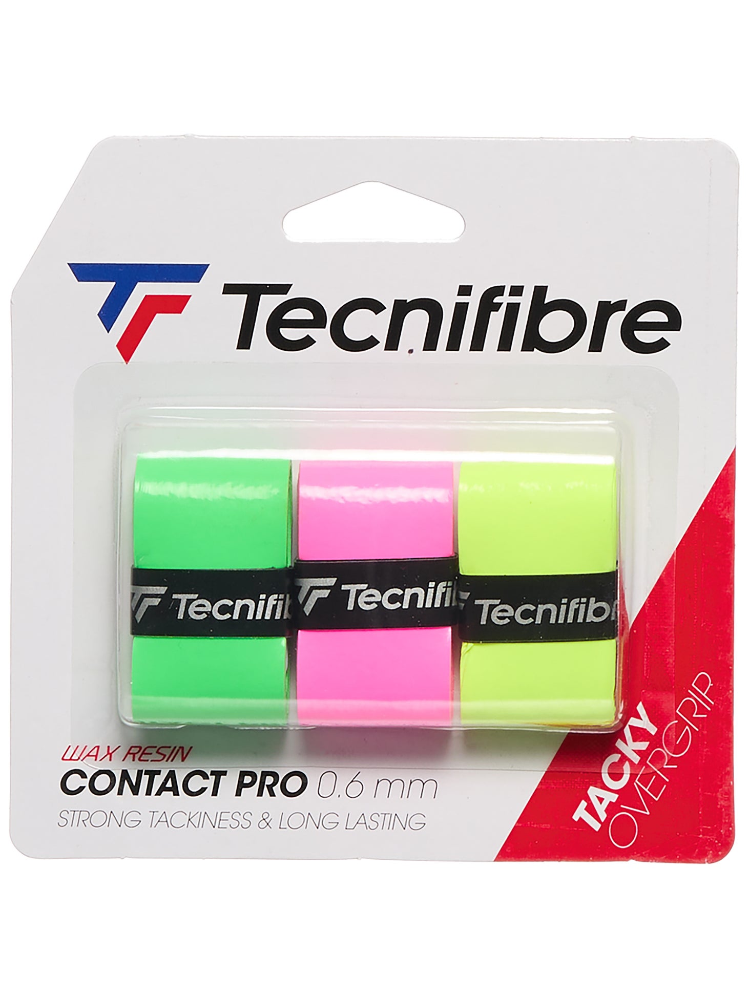 Tecnifibre ATP Pro Contact 3 Pack Overgrip Multicolour | Tennis Only