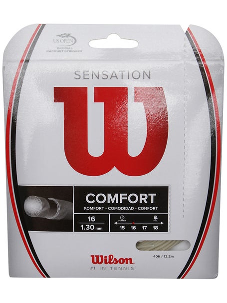 Wilson Sensation 16/1.30 String Set | Tennis Only