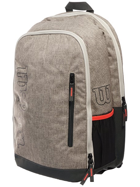 Wilson Team Heather Grey Back Pack | Tennis Only