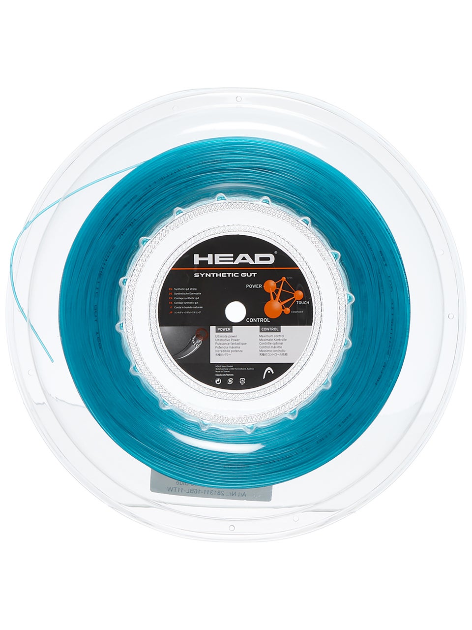 Head Synthetic Gut 16/1.30 String Reel Blue - 200m | Tennis Only