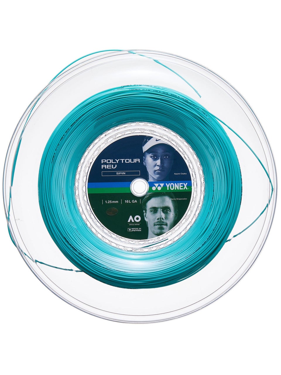 Yonex Poly Tour REV 1.25 String Reel Mint - 200m | Tennis Only